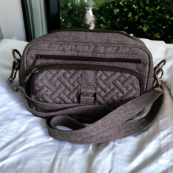 lug | Bags | Lug Carousel Adjustable Crossbody Bag Charcoal Gray | Poshmark